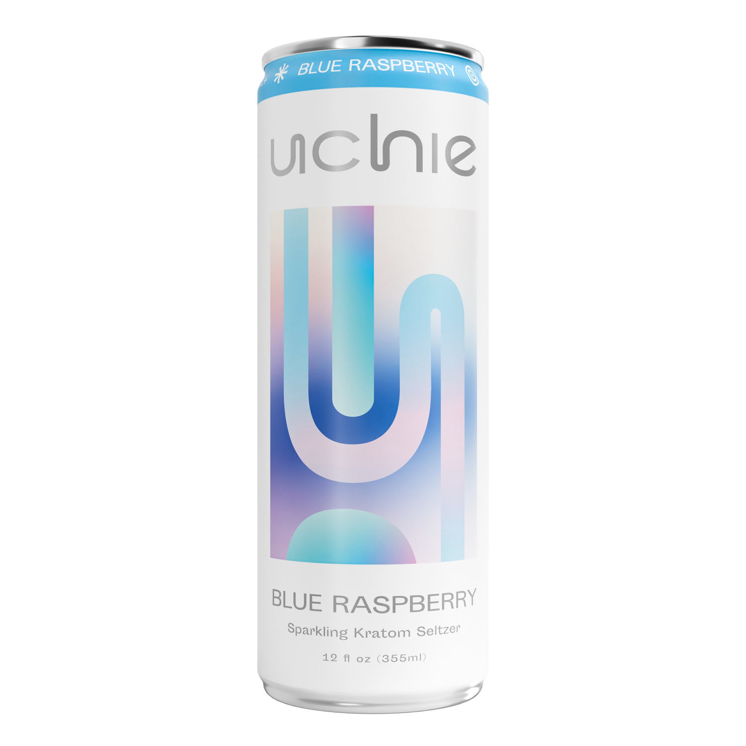 Blue Raspberry Cooler | Uchie Kratom Seltzer Mocktail Recipe