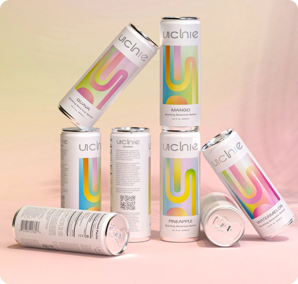 Uchie | Kratom And Kava Seltzer Beverages, Alcohol Alternative, Fuel Y